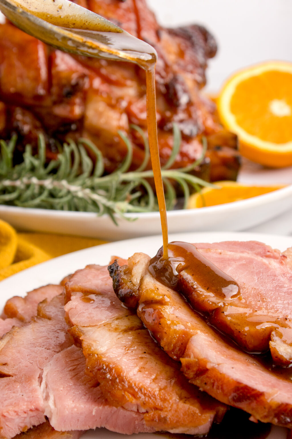 Maple Orange Glazed Ham