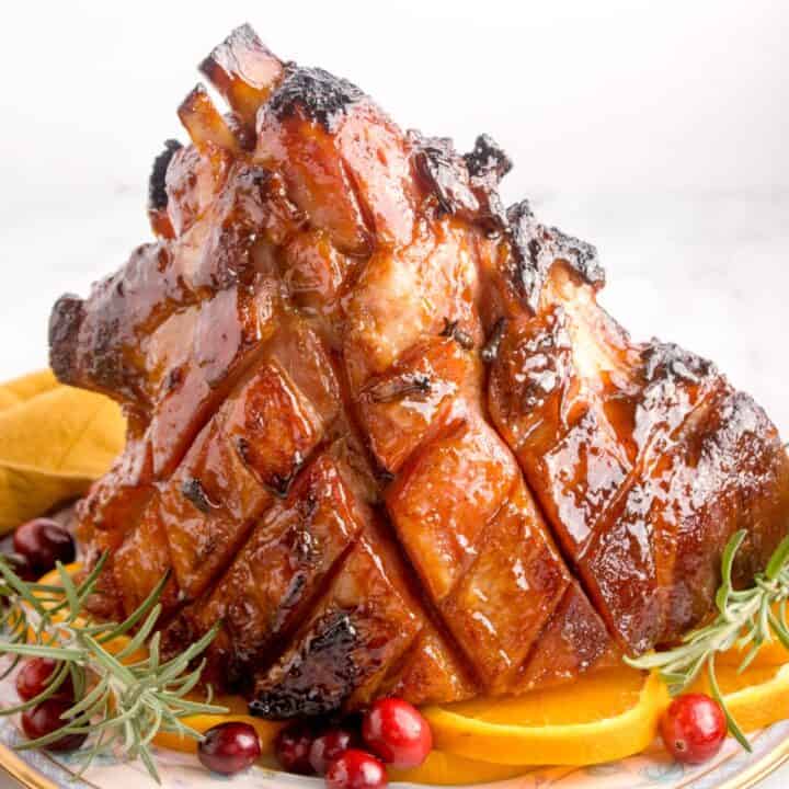 Maple Orange Glazed Ham
